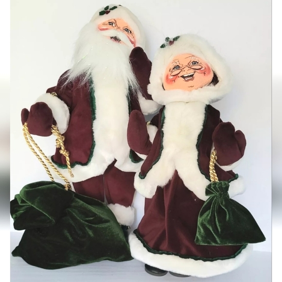 Annalee | Holiday | 205 Analee Santa And Mrs Clause Christmas Couple ...